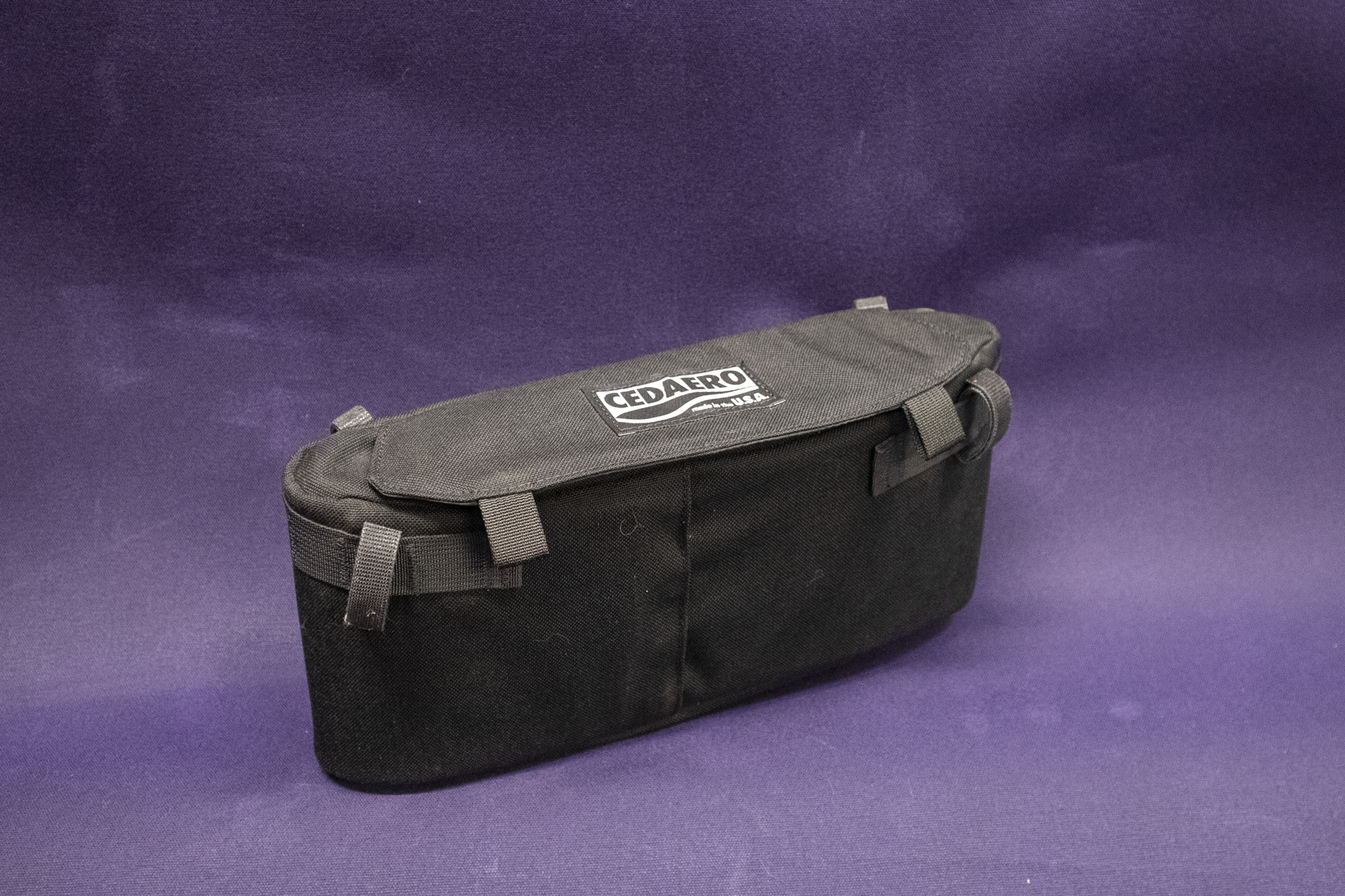 Black 1000D Cordura Jones Loop Handlebar Pack – Cedaero